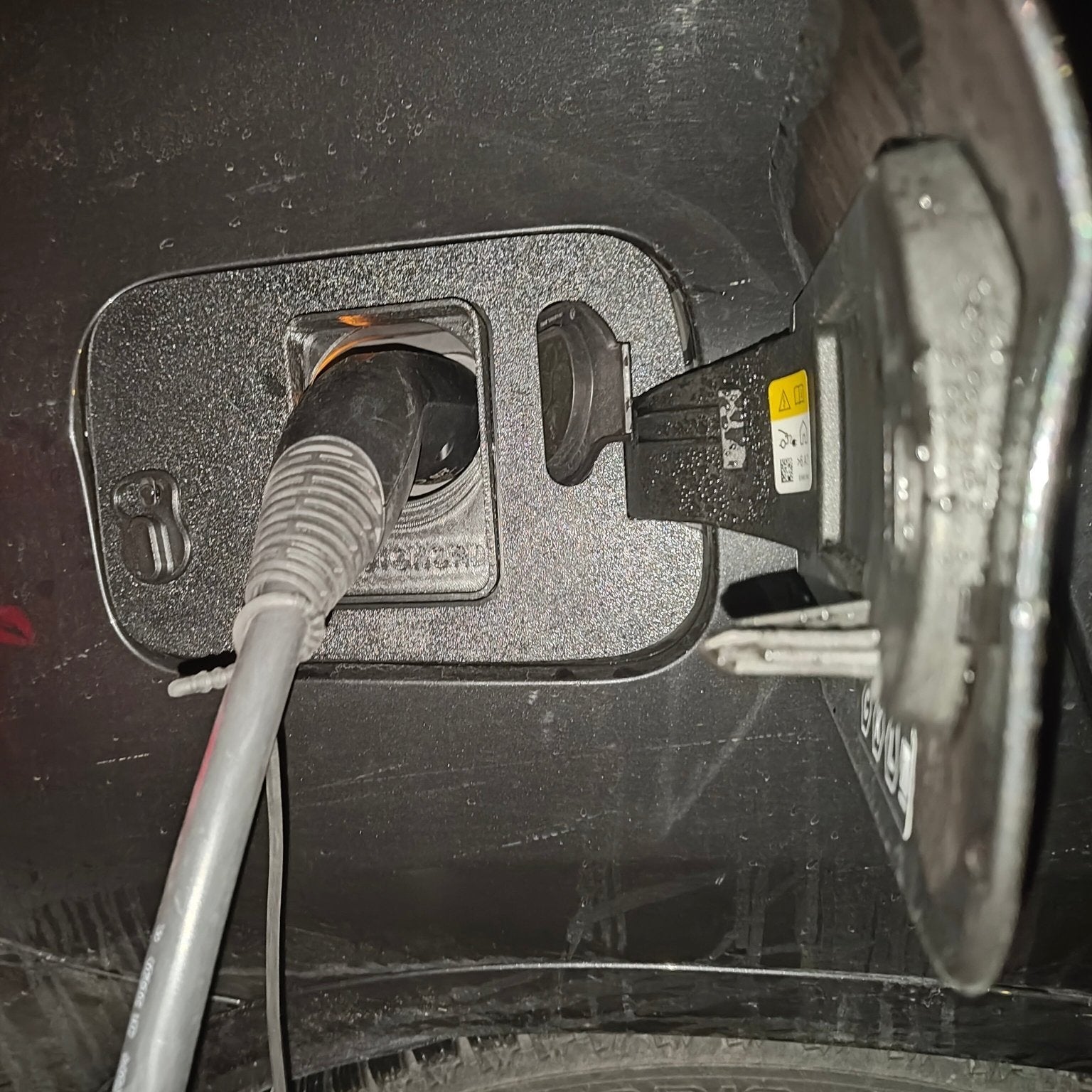 BMW iX3 (G08) 2020-202* vær og snø deksel for ladeport – PROTONORD