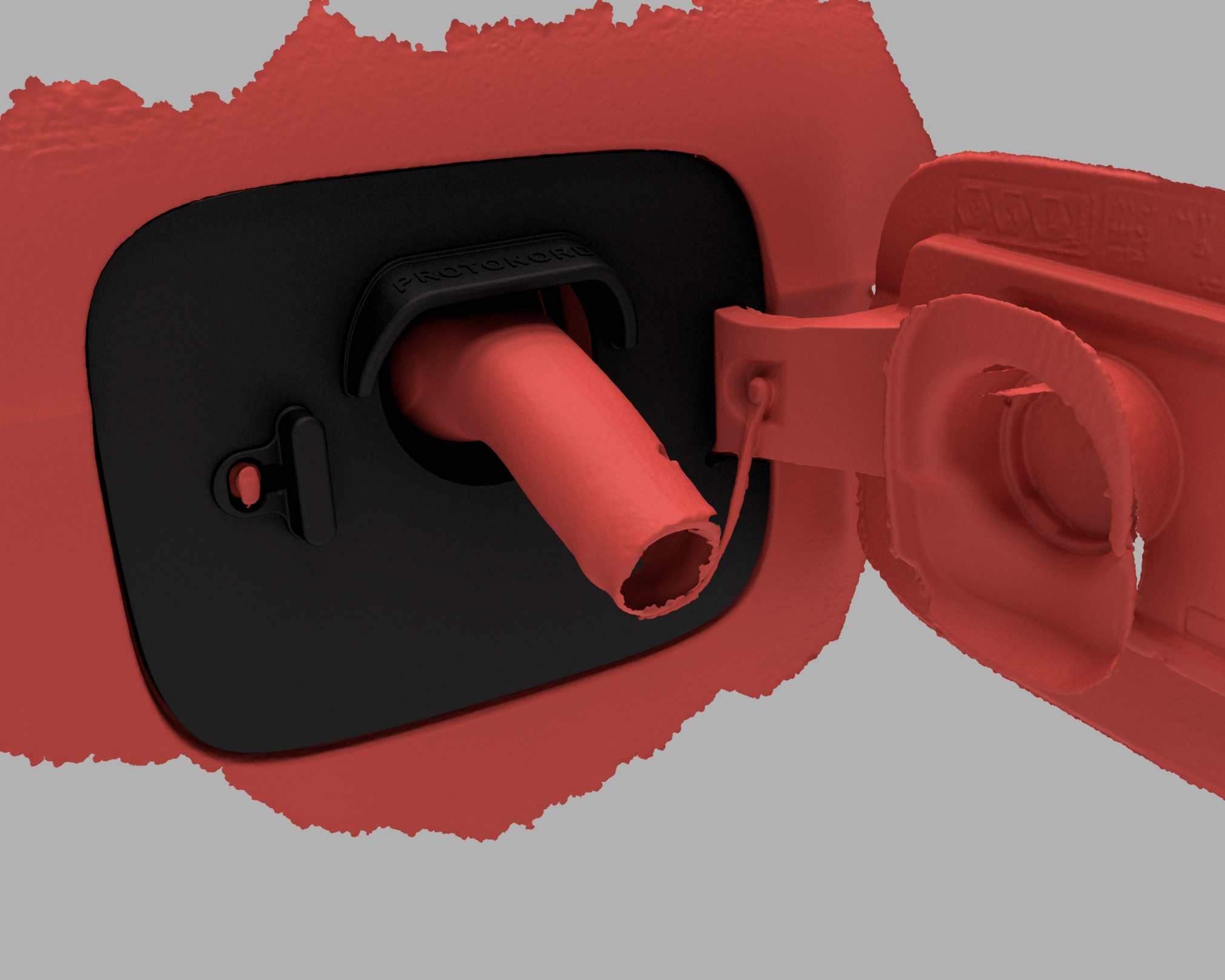 Snødeksel for Skoda Enyaq – Ladeportbeskyttelse – PROTONORD